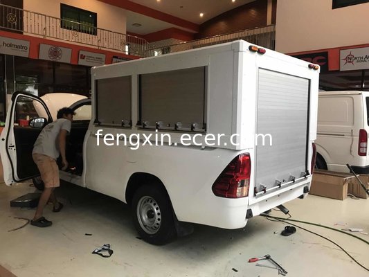 Cargo Truck Sliding Door Roller Window Shutter for Fire Vehicle Door supplier