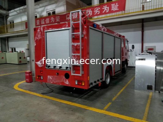 Cargo Truck Sliding Door Roller Window Shutter for Fire Vehicle Door supplier
