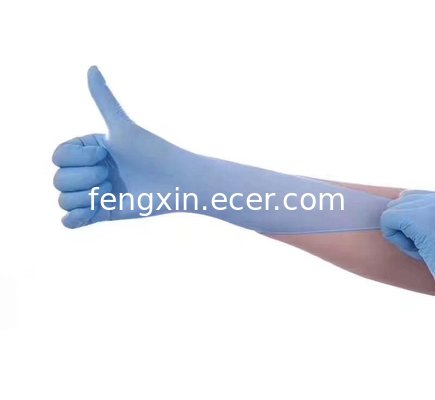 Powder Free Blue Nitrile Glove, Disposable Gloves Nitrile Disposable Surgical Gloves Nitrile Glove supplier
