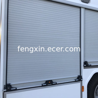 Cargo Truck Rolling Blind Shutter Firefighting Vehicle Aluminum Roll up Door supplier