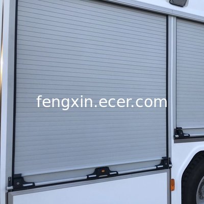 Cargo Truck Rolling Blind Roller Shutter Curtain Emergency Rescue Vehicles Door supplier