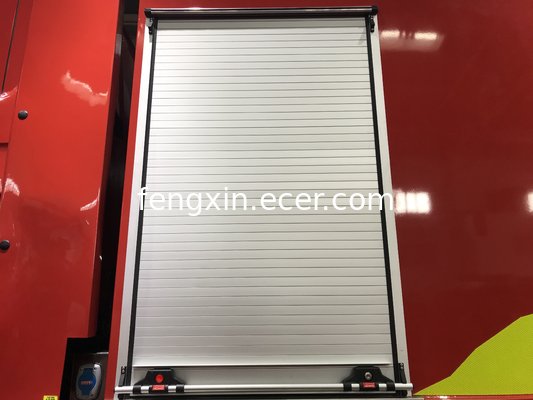 Truck Rolling Doors Aluminium Vehicle Roll Shutter Door Customized supplier