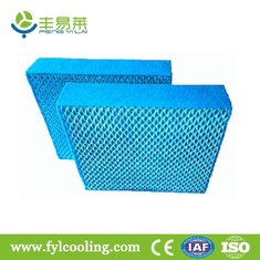 China FYL Blue cooling pad/ evaporative cooling pad/ wet pad supplier