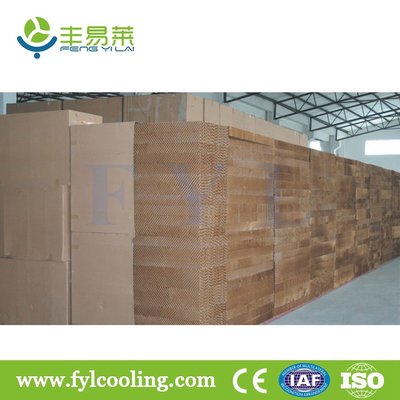 FYL 6090 cooling pad/ evaporative cooling pad/ wet pad supplier