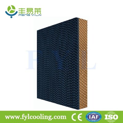 FYL Black cooling pad/ evaporative cooling pad/ wet pad supplier