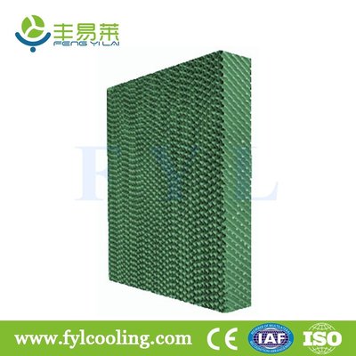 FYL Green cooling pad/ evaporative cooling pad/ wet pad supplier
