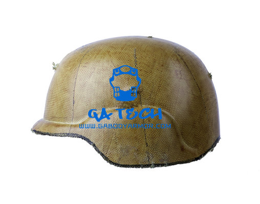 Bullet Shot Test For Ballistic Military Helmet supplier