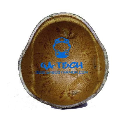 Bullet Shot Test For Ballistic Military Helmet supplier