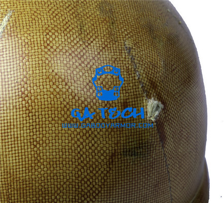 Bullet Shot Test For Ballistic Military Helmet supplier
