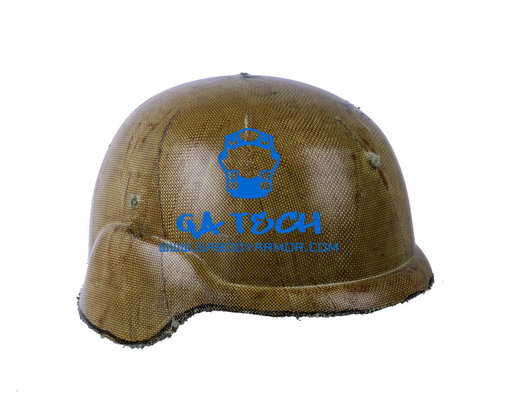 Bullet Shot Test For Ballistic Military Helmet supplier