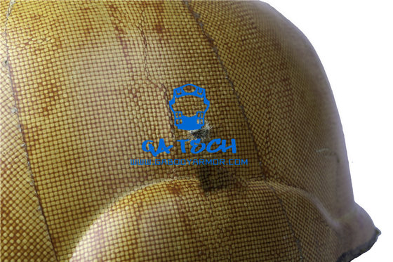 Bullet Shot Test For Ballistic Military Helmet supplier