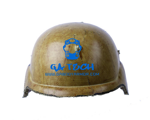 Bullet Shot Test For Ballistic Military Helmet supplier