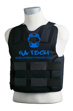 concealable bullet proof tactical t shirt for guard security protection supplier