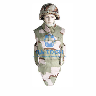 full body armor bullet proof jacket