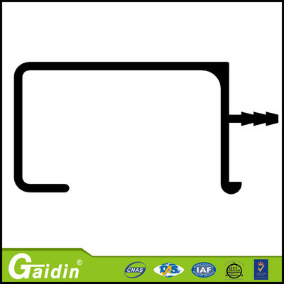 furniture hardware cheap accessories aluminum material profile for kitchen cabinet door