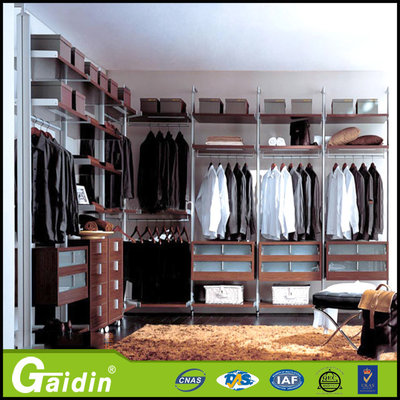 make in China high quality mofren elegant design custom-made aluminum pole system fair price furniture wardrobe