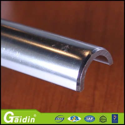 aluminum alloy furniture hardware cheap accessories extruded cabinet edge profile for cabinet decorative make in China