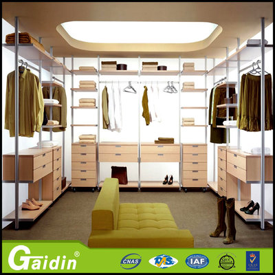 high quality 2016 Customized furniture bedroom wardrobe made in Foshan factory walk in closet furniture
