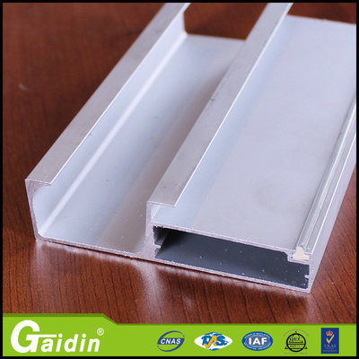 make in China factory waholesale price aluminum extruded furniture hardware kitchen cabinet door frame profile