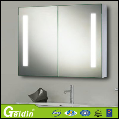 China factory price new products wall mounted bathroom furniture mirror cabinet with LED light