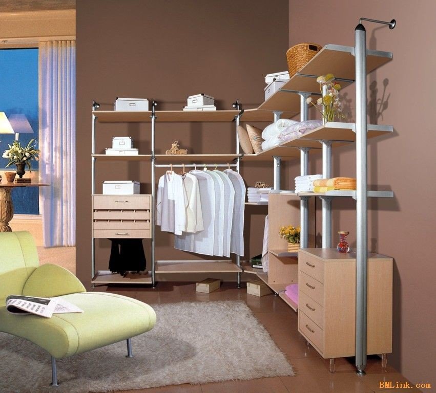 latest aluminum bedroom design fabric assemble with shoe''s rack walk in wardorbes