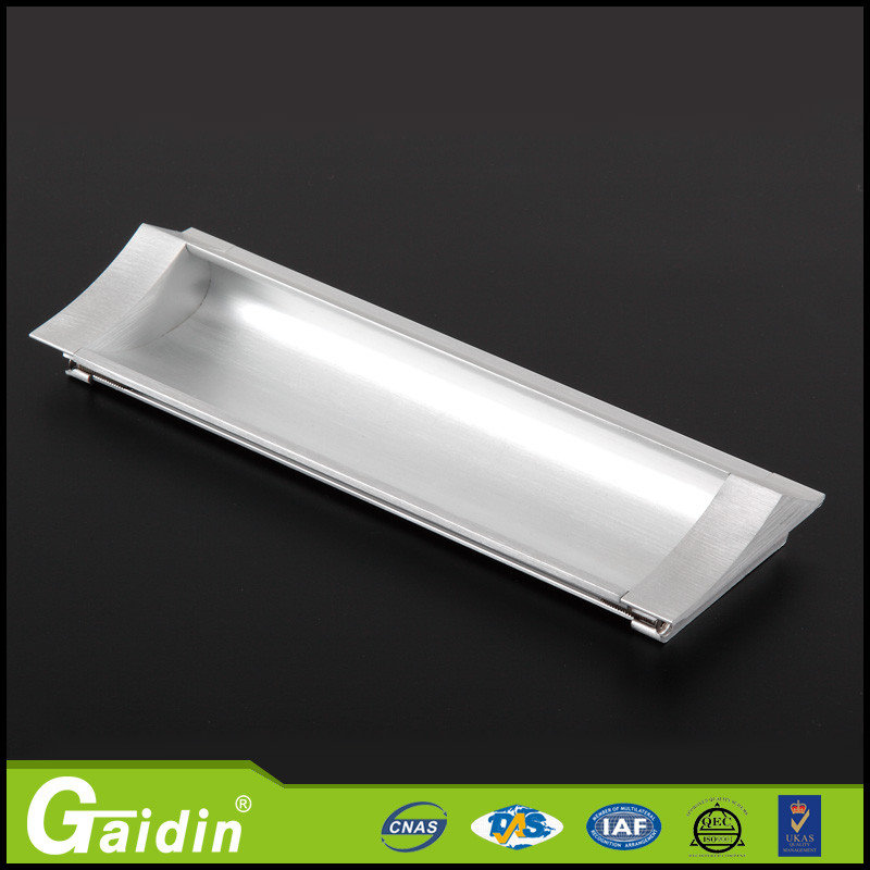 customized aluminium various colours finished die cast drawer window door pull handles