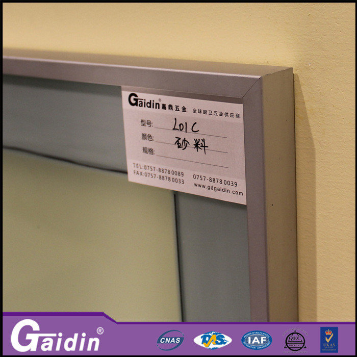 mill finished anodized wooodgrain factory supply kitchen cabinet aluminum door frame