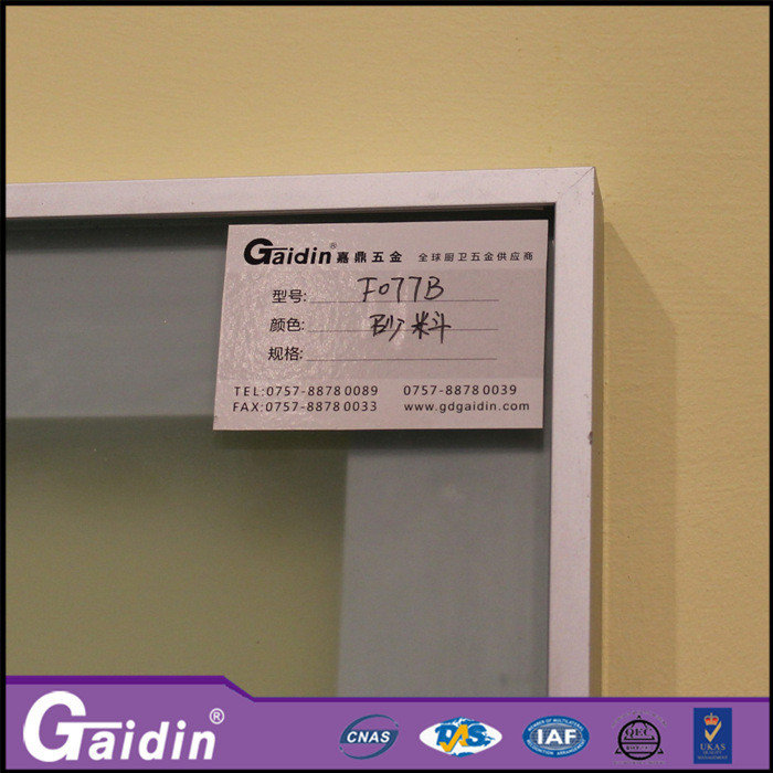 mill finished anodized glass insert 1000 to 6000mm kitchen cabinet aluminum door frame