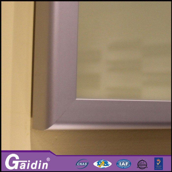 anodized wooodgrain glass insert 1000 to 6000mm kitchen cabinet aluminum door frame