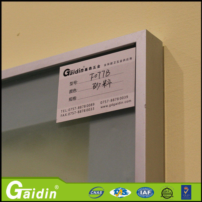 anodized glass insert 1000 to 6000mm T5 kitchen cabinet aluminum door frame
