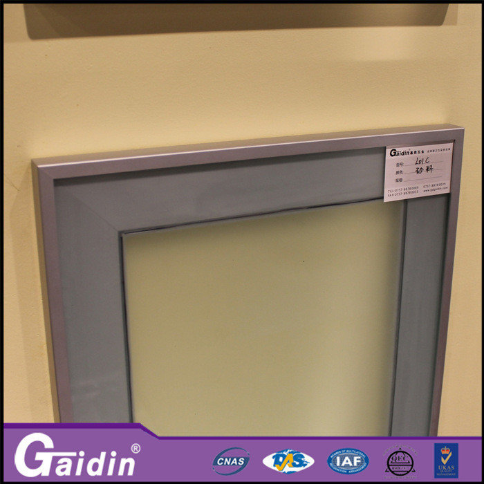 anodized glass insert factory supply toilet electrophoresis aluminum door frame