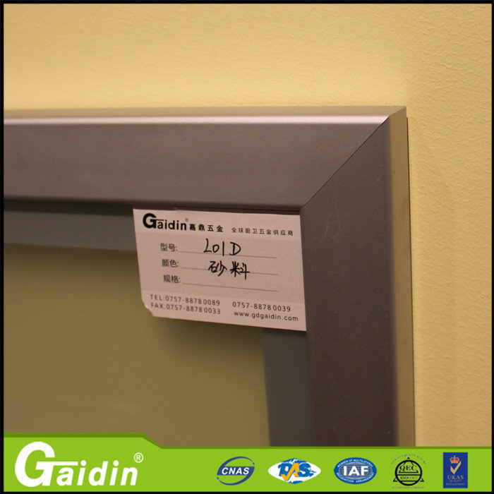 anodized glass insert T5 factory supply kitchen cabinet aluminum door frame
