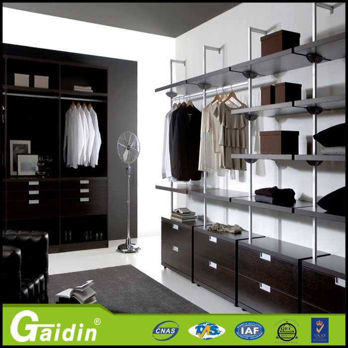 high quality 2016 Customized furniture bedroom wardrobe made in Foshan factory walk in closet furniture