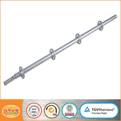 Scaffolding painted galvanized high bearing strength scaffold Ring lock system standards verticals 0.5ML-3.0ML