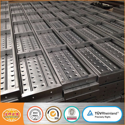 metal scaffold plank with hooks /scaffolding frame accessory steel plank /scaffold plank deck metal planks