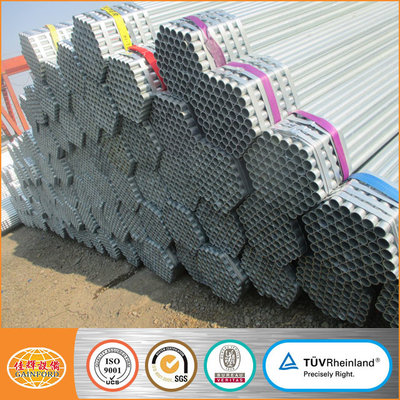 exporting cuplock zinc 275 hot dipped scaffolding pipe directly by china manufacture