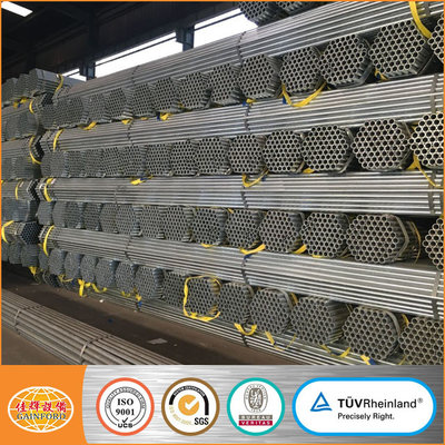 exporting cuplock zinc 275 hot dipped scaffolding pipe directly by china manufacture