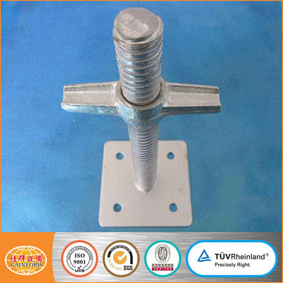 Dongguan Supply Adjustable Galvanized/Painted Steel Screw Solid/Hollow Base Jack