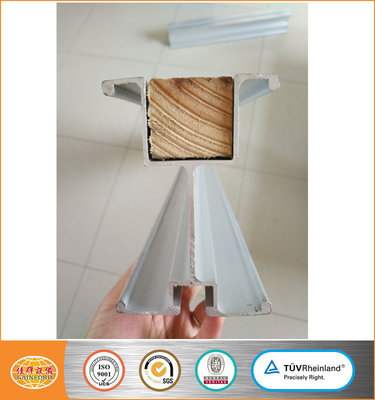Aluminium extrusion C beam,connecting beam with anodized silver surface treatment