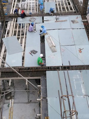 Lightweight PP Plastic Formwork For Concrete Building Construction