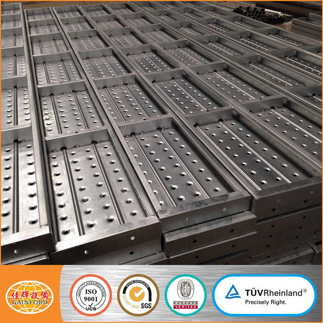 Dip Painting Ringlock Scaffold/Frame High Quality and Safe Steel Mesh Trap-door Plank