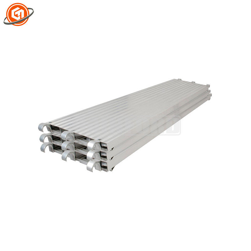 Besting Selling Outdoor Building Aluminum/Galvanized Scaffolding Plank With Hooks For Construct For All type Scaffolding