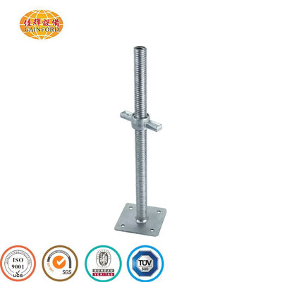 E-Galvanized Scaffolding Adjustable Jack Base U-head Jack Base