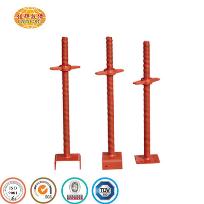 E-Galvanized Scaffolding Adjustable Jack Base U-head Jack Base
