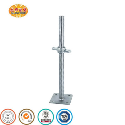 E-Galvanized Scaffolding Adjustable Jack Base U-head Jack Base