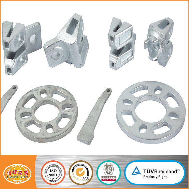 Construction widely used Q235 / Q345 carbon steel ringlock system scaffolding for sale