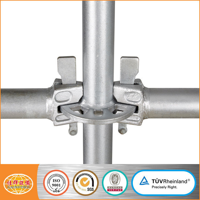 scaffold materials steel casting ledger head and brace head for ringlock scaffolding