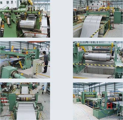 (1-6)x1600mm Steel Coil Slitting Line with Slitting Speed 40m/min