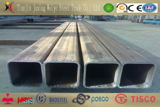 Tubes en acier de place de Q345 SS400 Q235/tuyau d'acier structurel laminé à chaud
