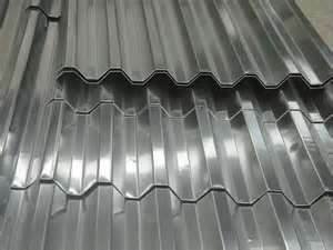 El color gris de YX900B YX 820ANGLE YX828 GB JIS que cubría Galvanized acanaló la hoja de acero